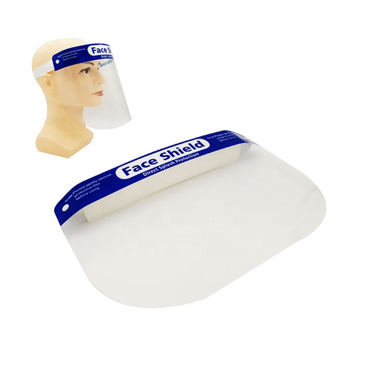 Clear plastic anti-fog full face mask